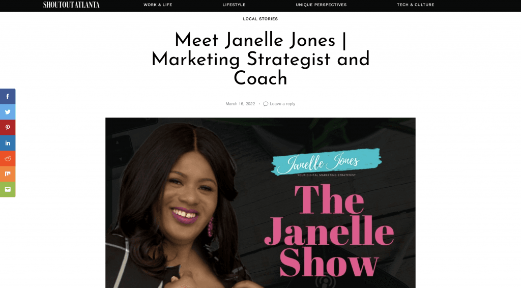 Media - Janelle Jones